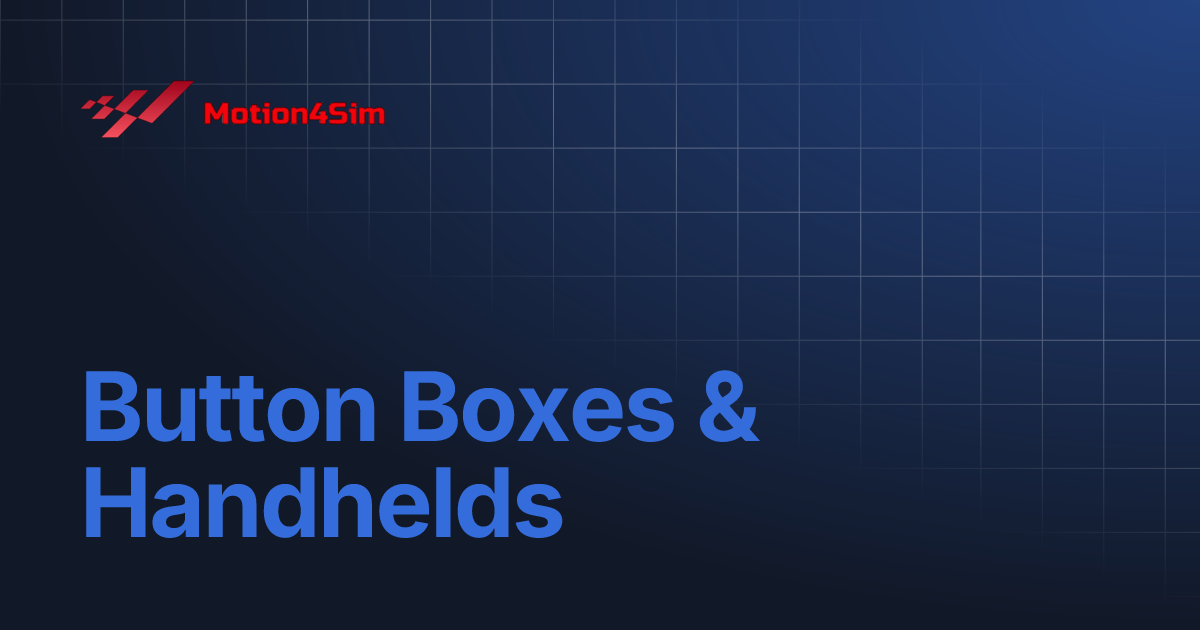 Button Boxes & Handhelds | Motion4Sim Controller
